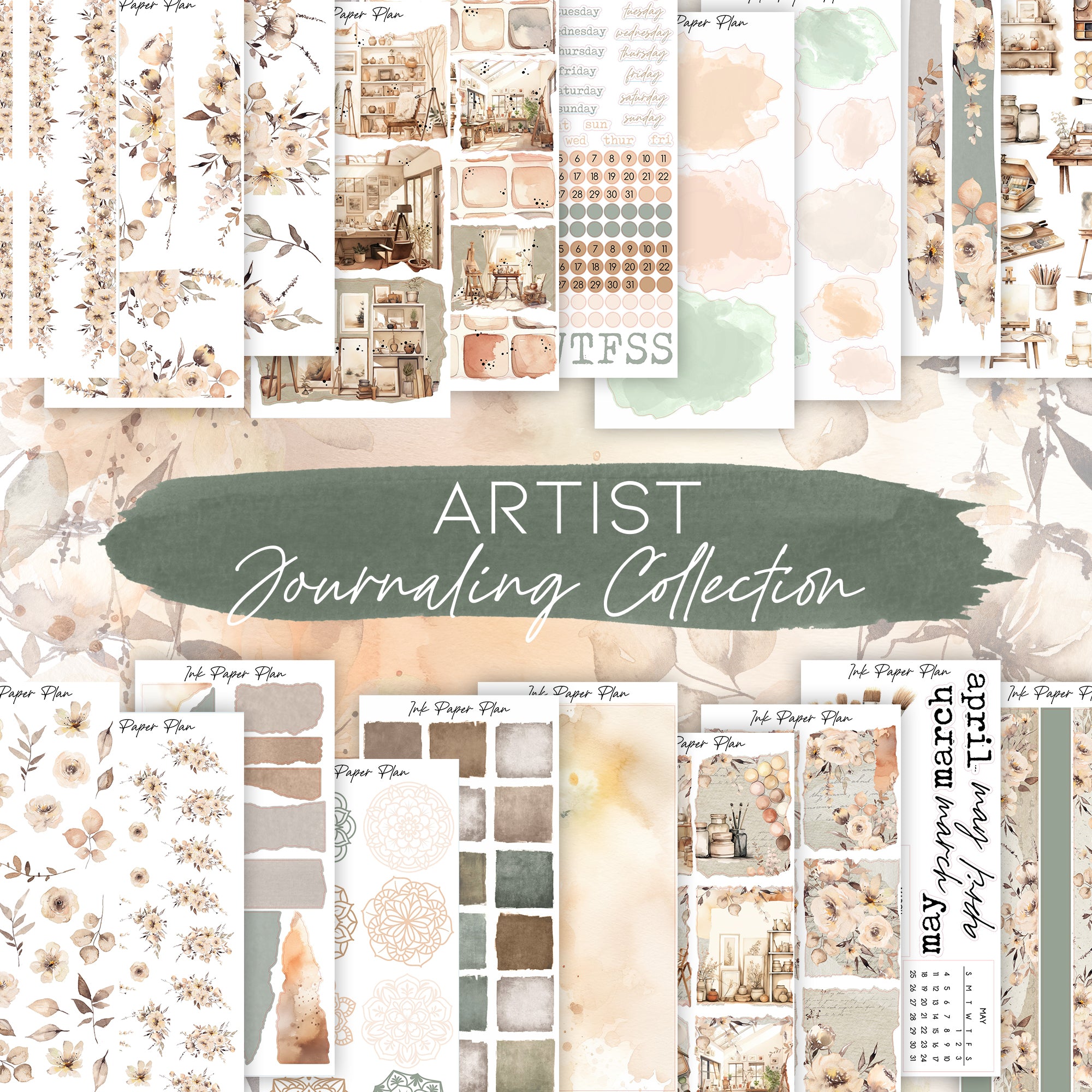 Artist | Journaling Collection | Bundles – Ink Paper Plan