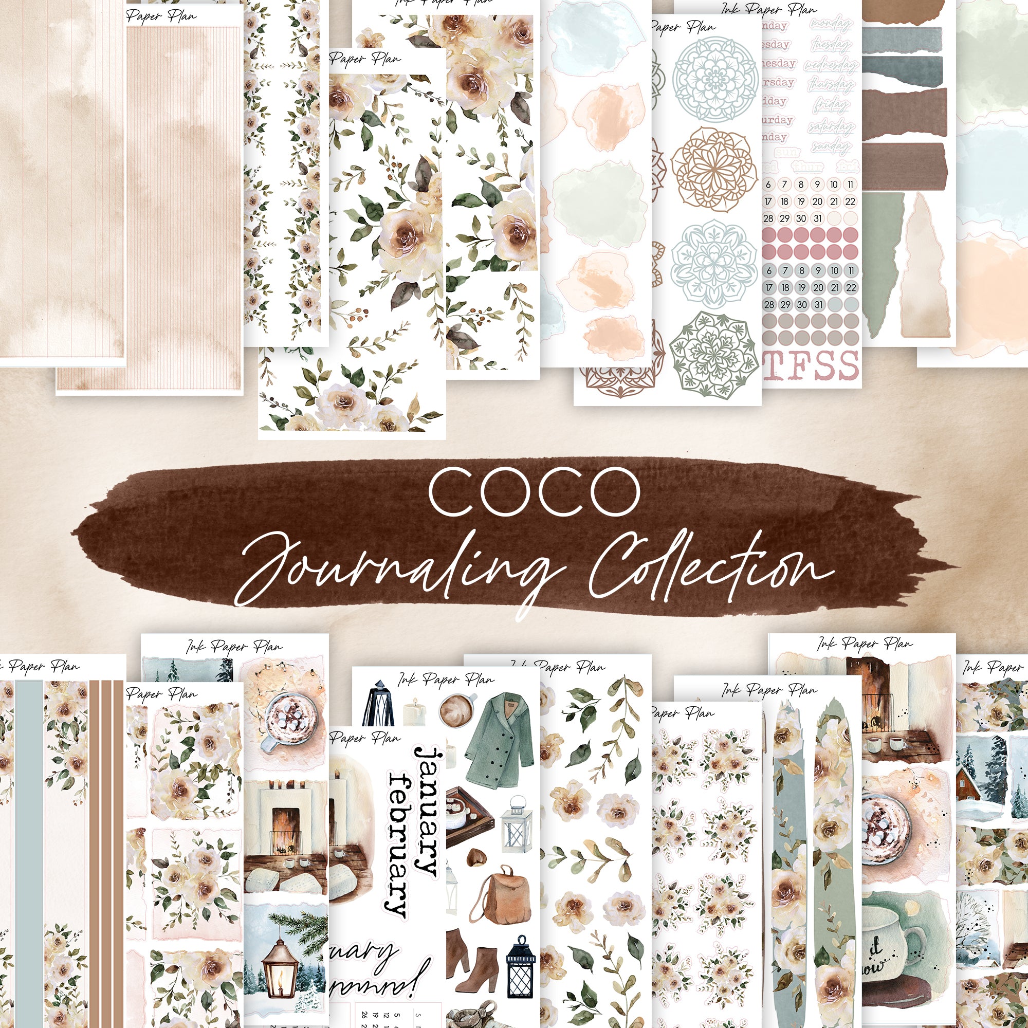 Coco | Journaling Collection | Bundles – Ink Paper Plan