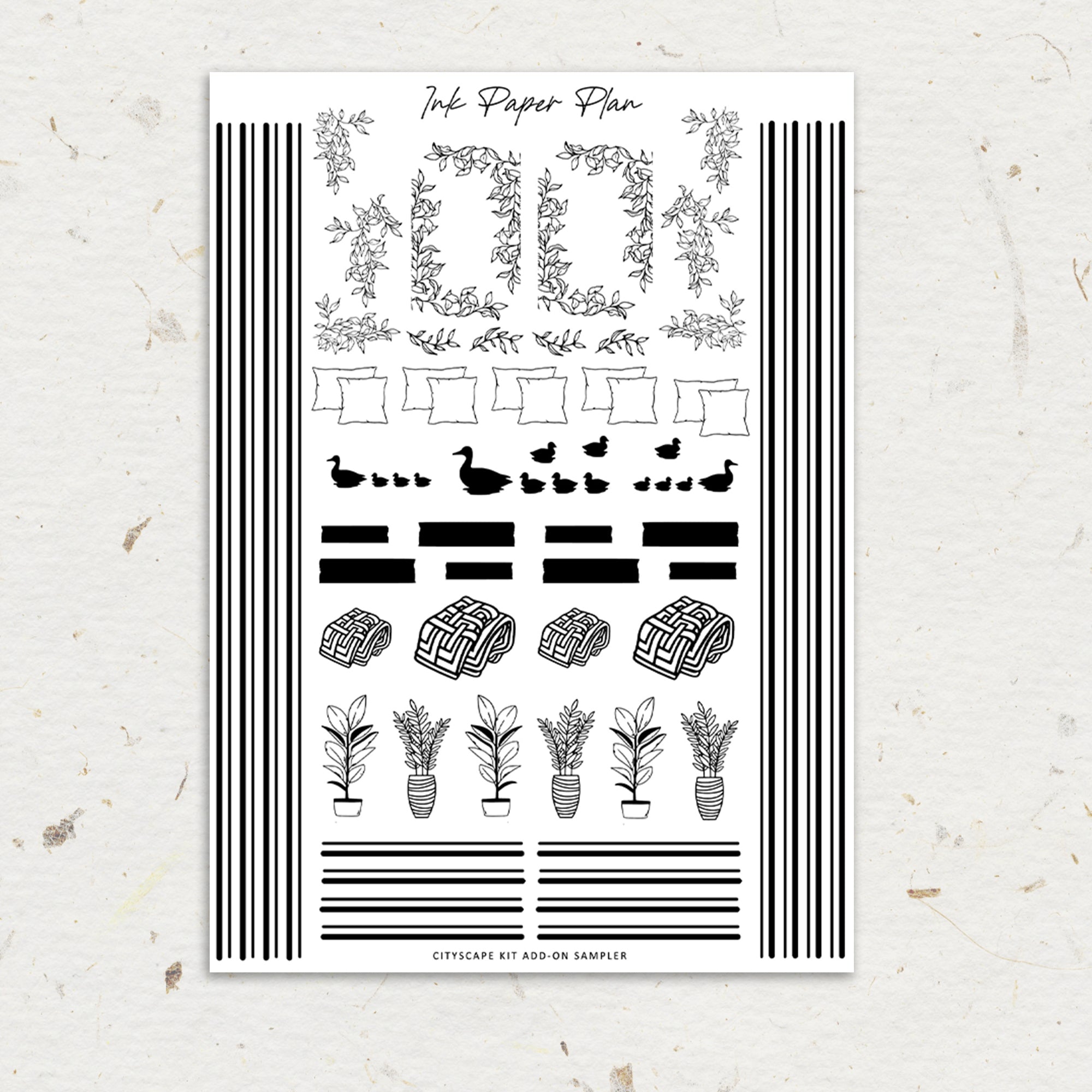 Cityscape | Foiled Kit Add-On – Ink Paper Plan