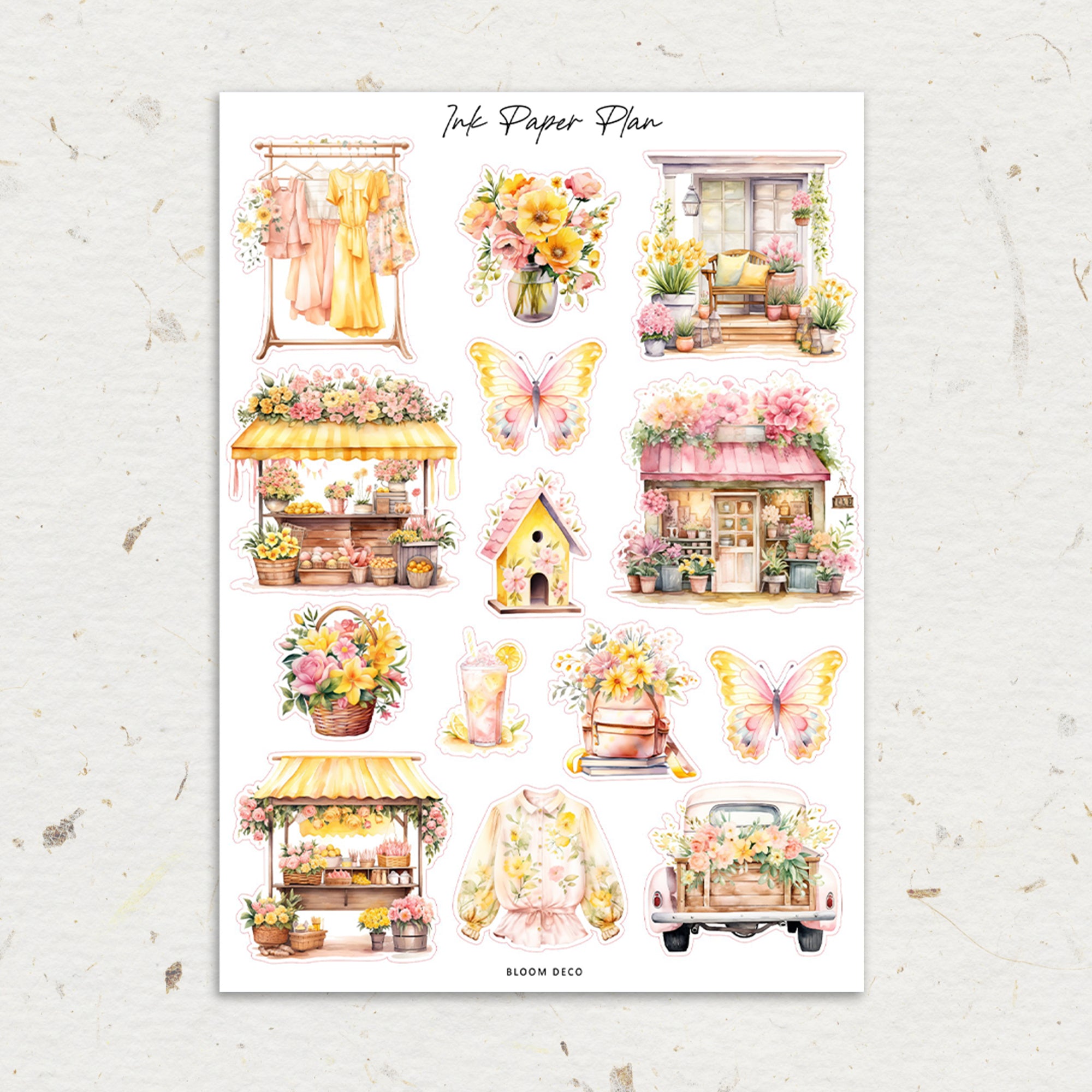 Bloom | Deco – Ink Paper Plan