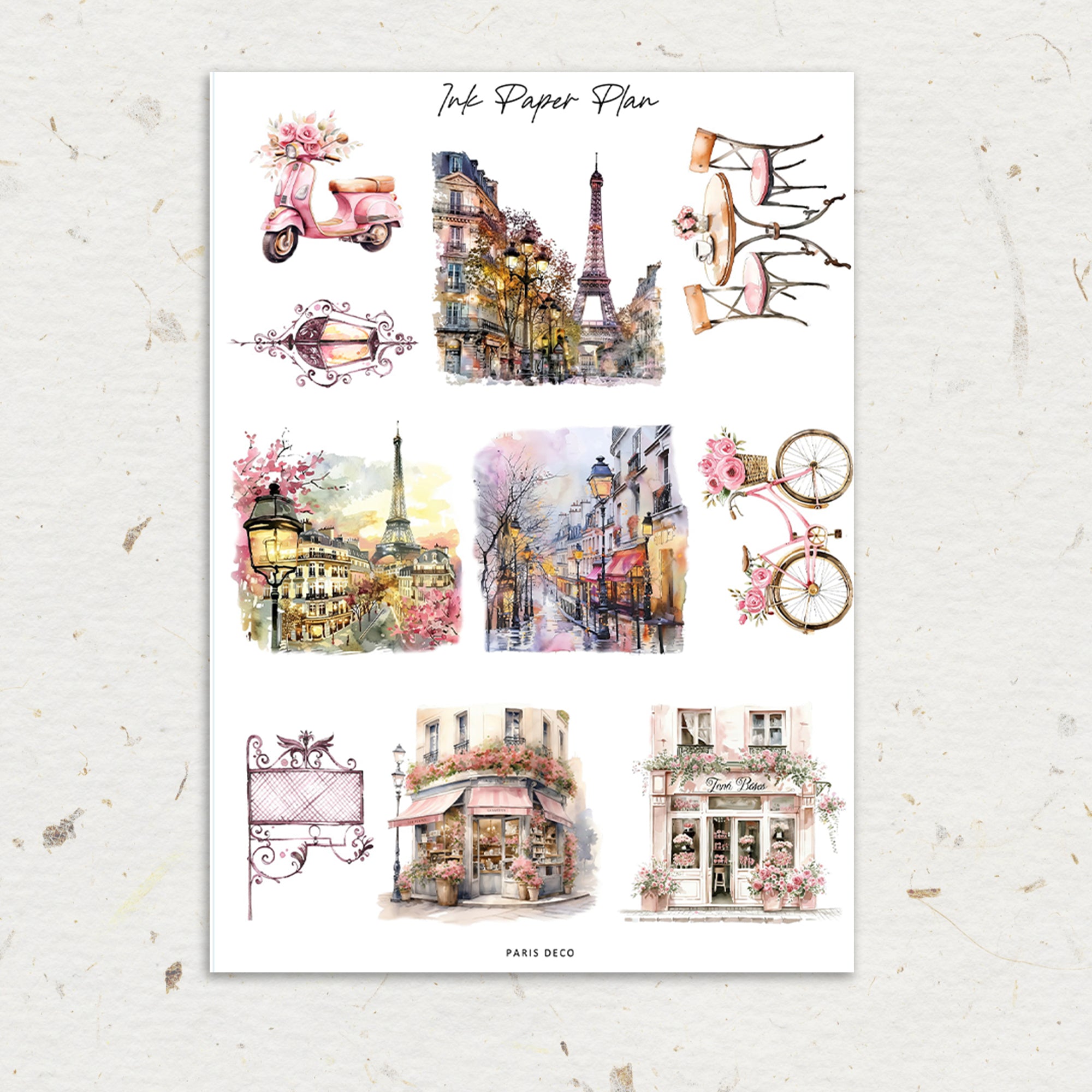 Paris | Deco – Ink Paper Plan